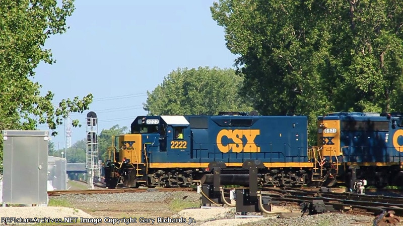 CSX 2222, 6921, & 8161